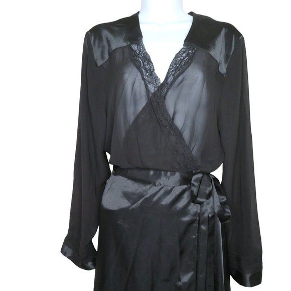 FLORA | Intimates & Sleepwear | Vintage Flora Full Length Dressing Gown ...